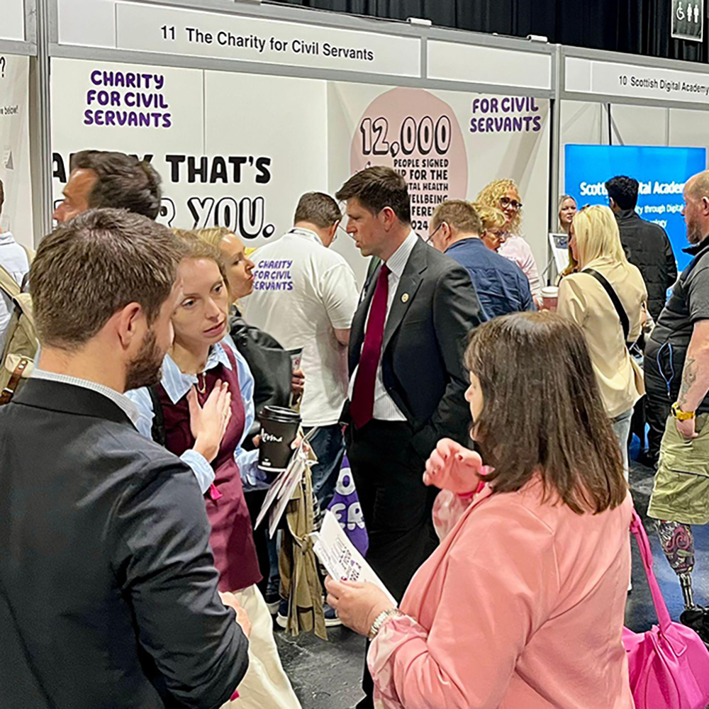 Out and about at Civil Service Live | Charity for Civil Servants