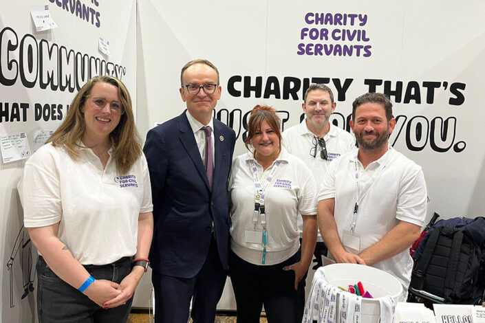 Out and about at Civil Service Live | Charity for Civil Servants